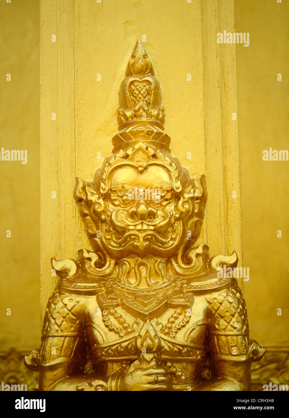 the deity giant who protect the temple entrance Stock Photo - Alamy