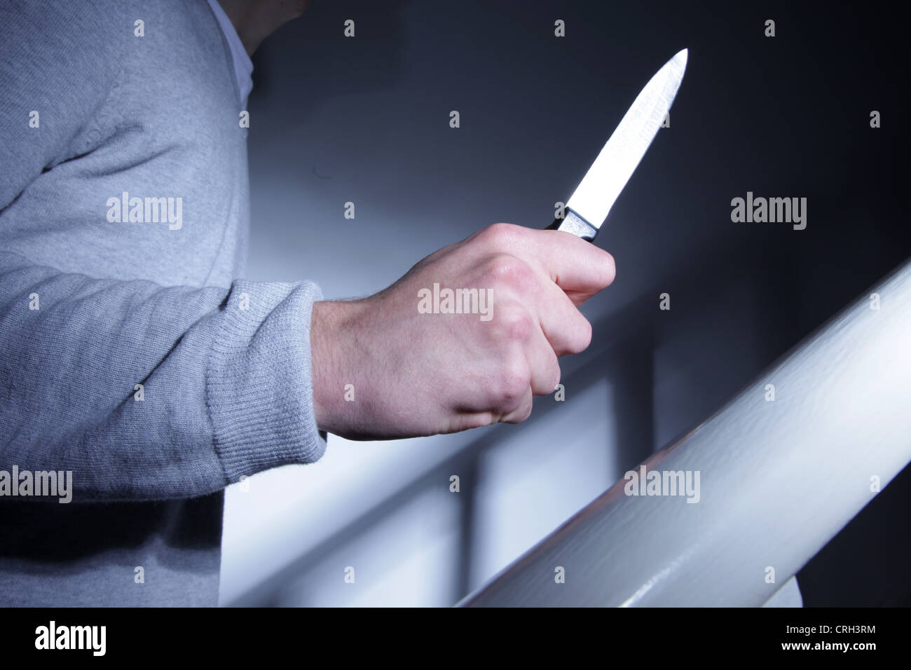 Hoodie knife hi-res stock photography and images - Alamy