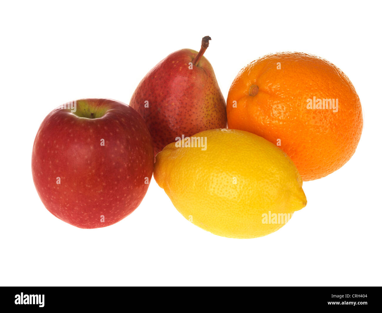 Fruit lemon orange pear hi-res stock photography and images - Alamy