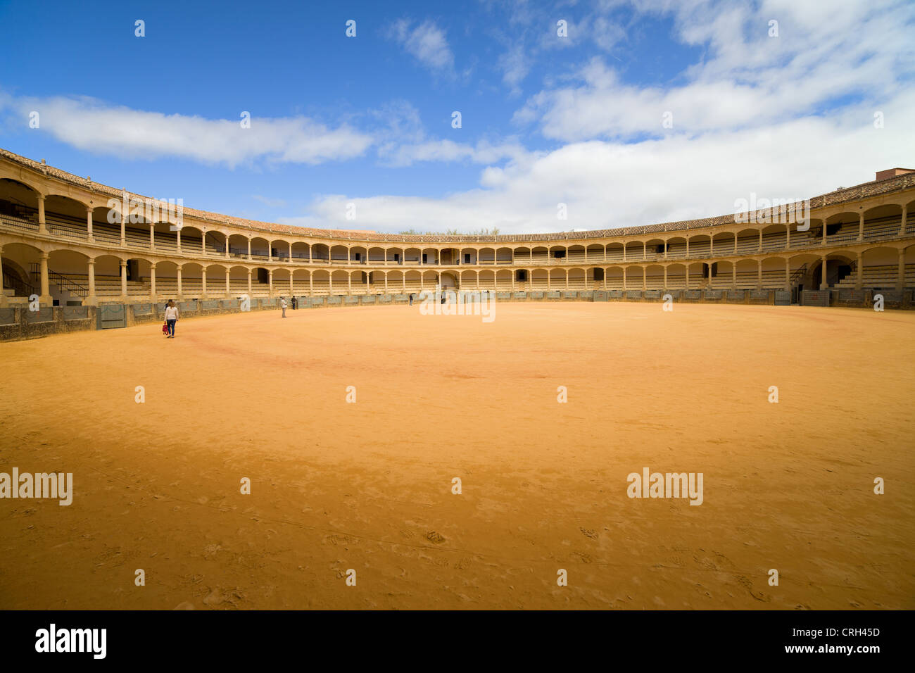 Bullring in Ronda, opened in 1785, one of the oldest and most famous ...