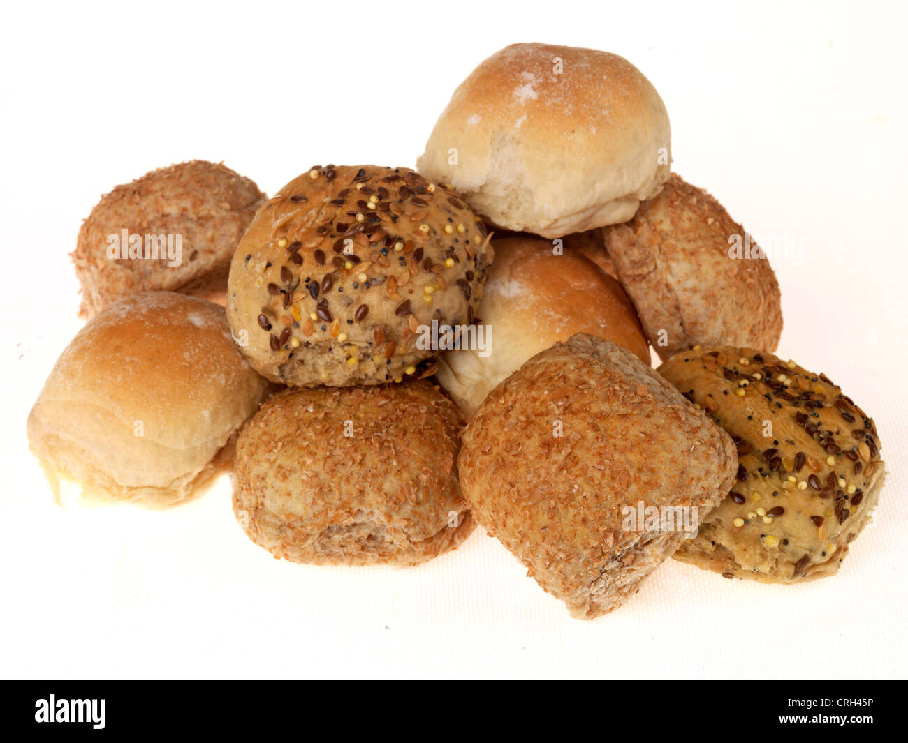 Soft Bread Rolls Stock Photo - Alamy