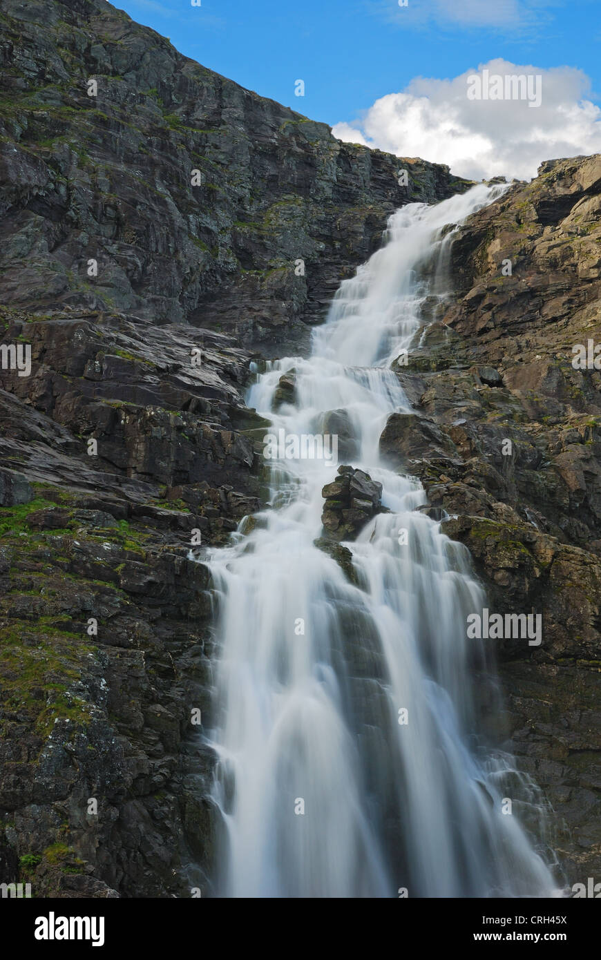 Cloud mountain with waterfall hi-res stock photography and images - Alamy