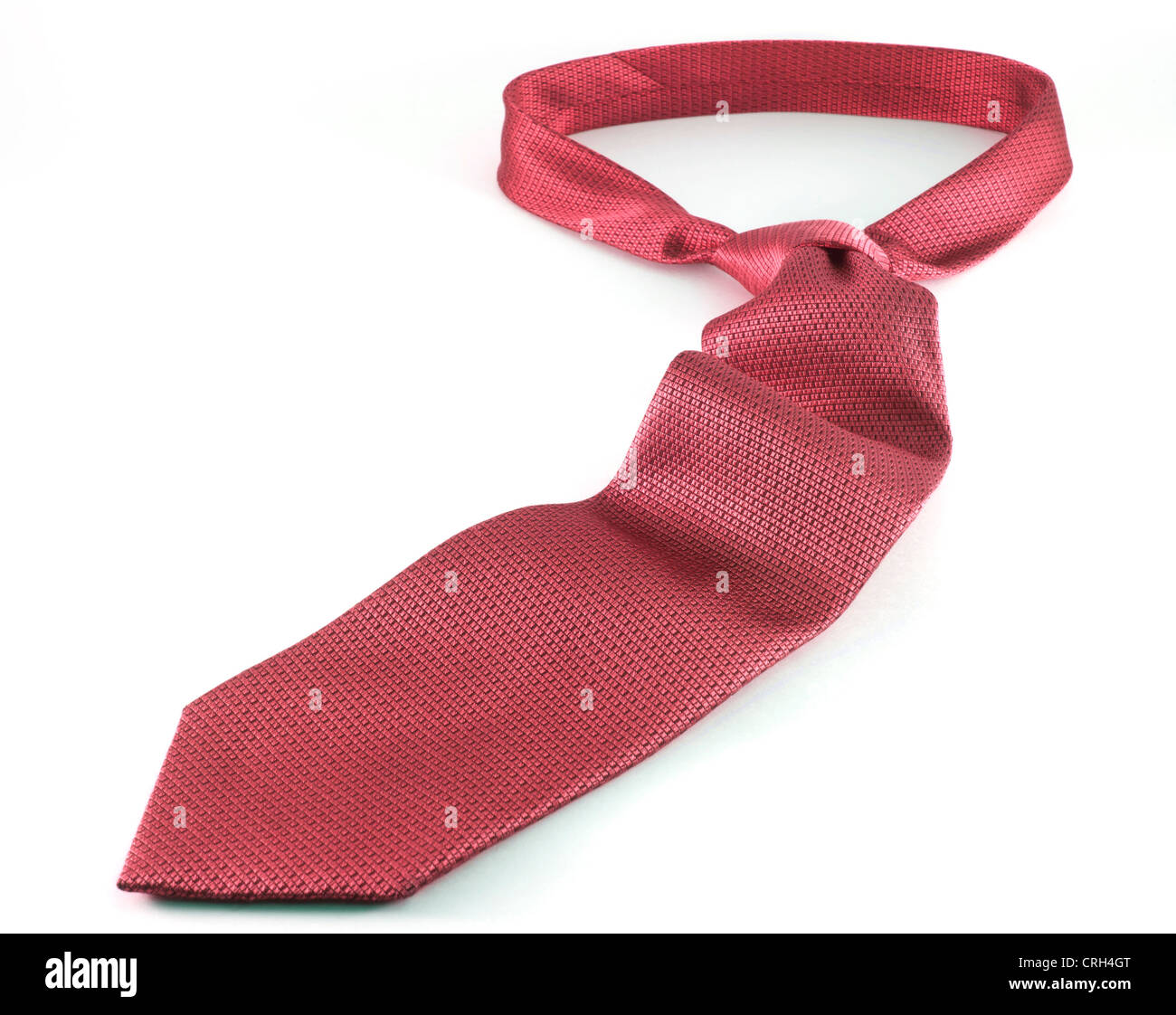 Red Men Necktie with white background Stock Photo - Alamy