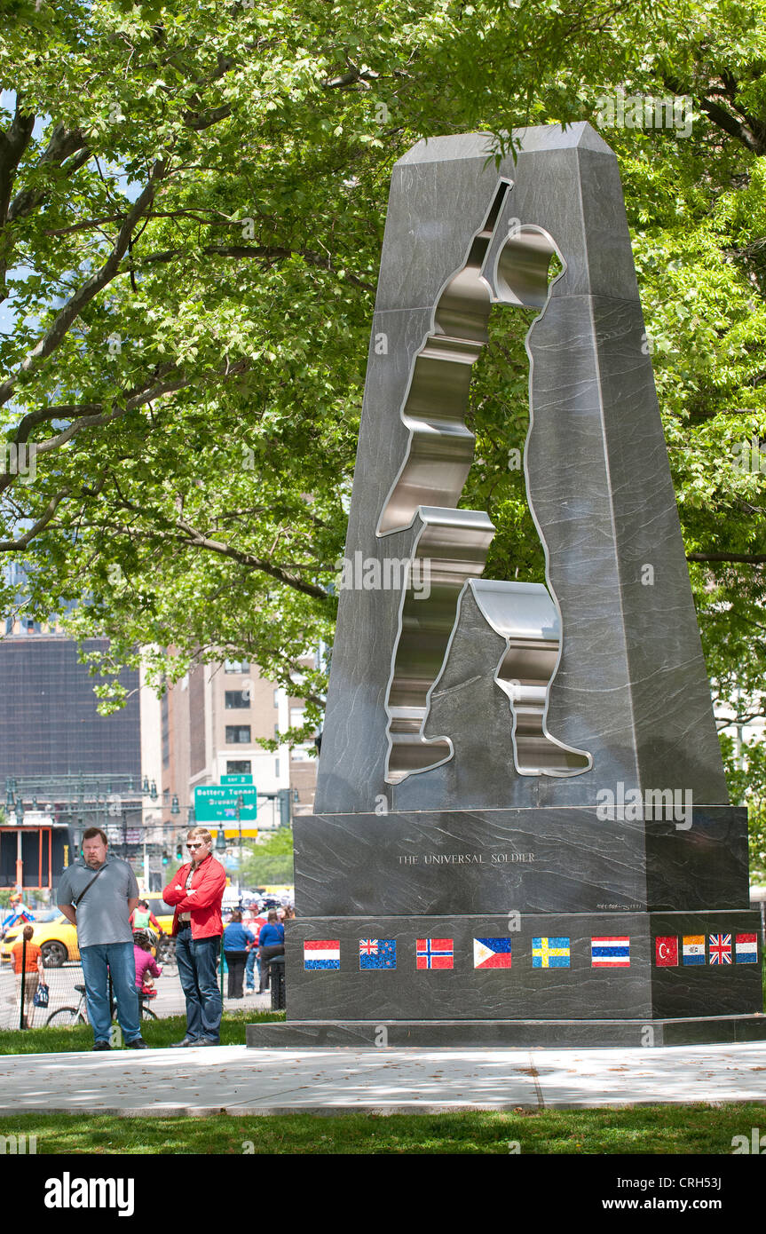 The Universal Soldier monument A memorial to those Americans in the ...