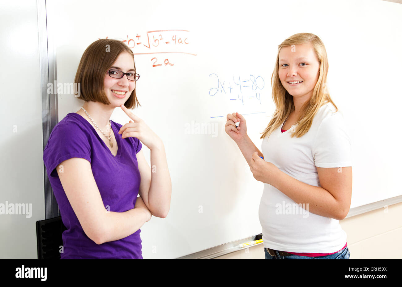 Maths solving problems hi-res stock photography and images - Alamy