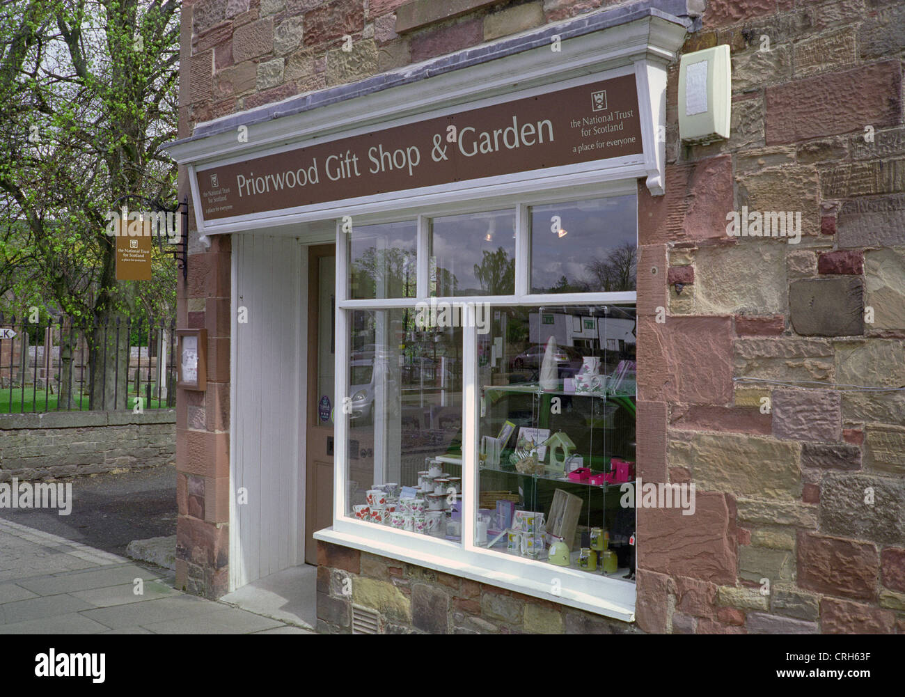 Priorwood Gift Shop & Gardens, Melrose, Borders, Scotland, UK Stock ...