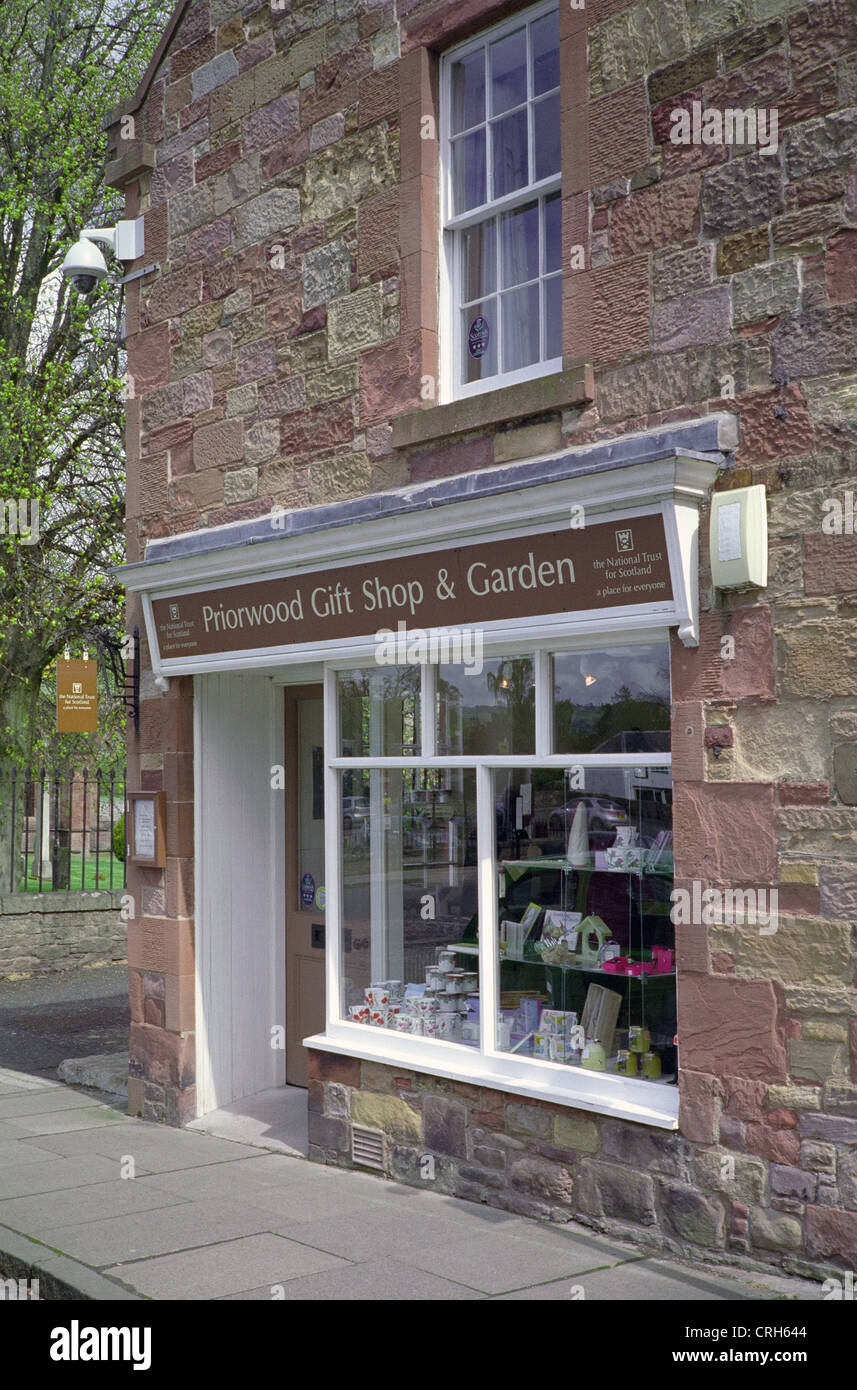 Priorwood Gift Shop & Gardens, Melrose, Borders, Scotland, UK Stock ...