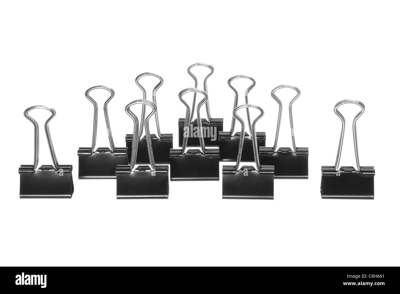 Arrangement of Paper Clips Stock Photo - Alamy