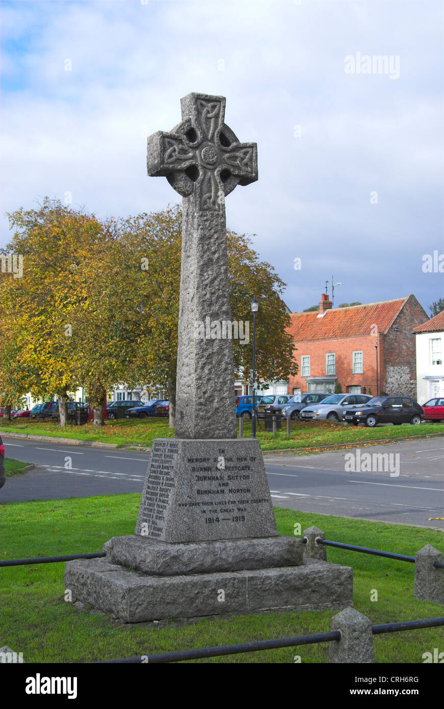 War memorial at Burnham Market, Norfolk, England Stock Photo - Alamy