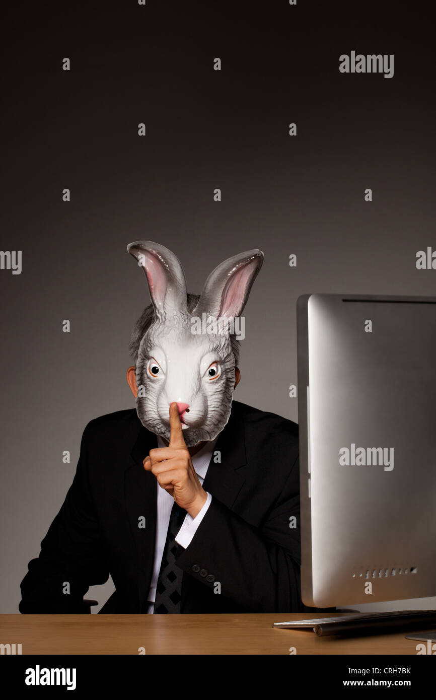 Back Of Man Seated Desk High Resolution Stock Photography and Images ...