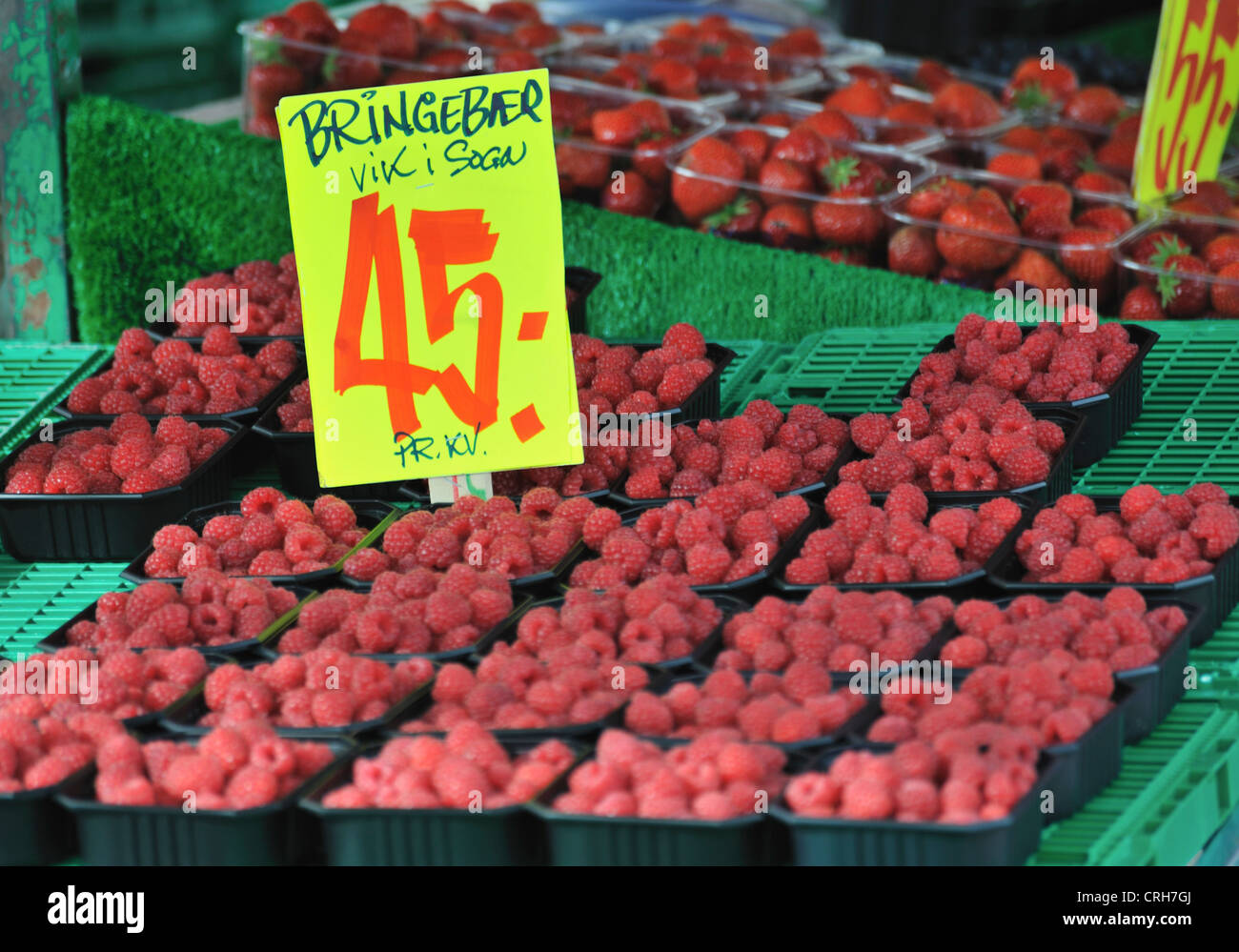 Norwegian fruit stall hi-res stock photography and images - Alamy