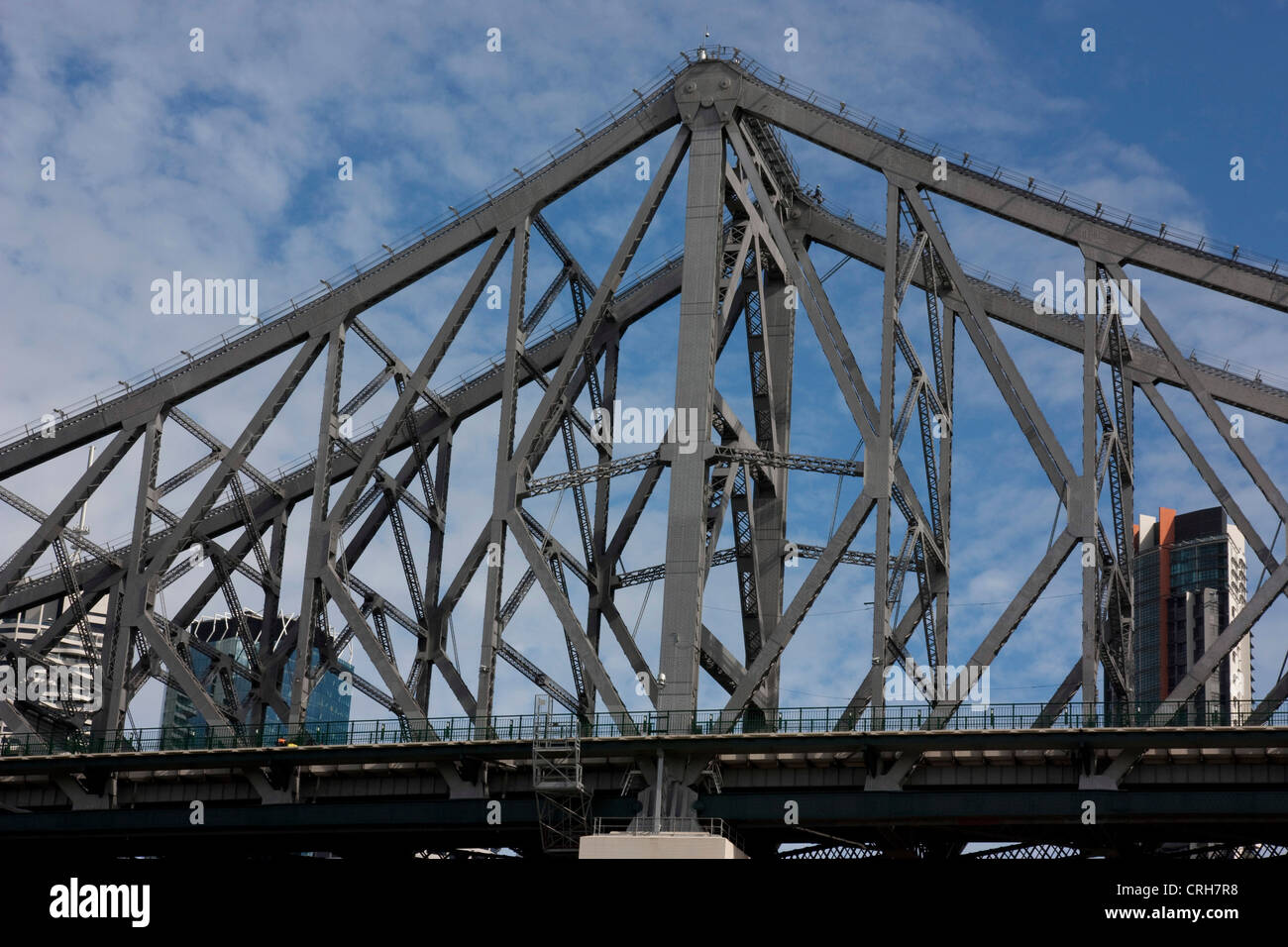 Climbing the Victoria Bridge at Queensland Australia Stock Photo - Alamy