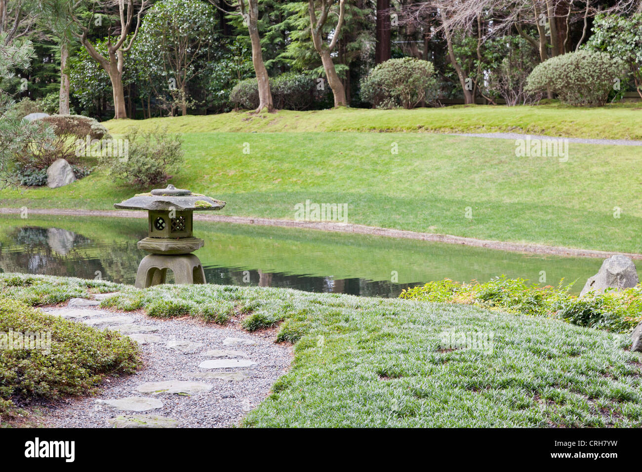 Nitobe memorial japanese garden hi-res stock photography and images - Alamy