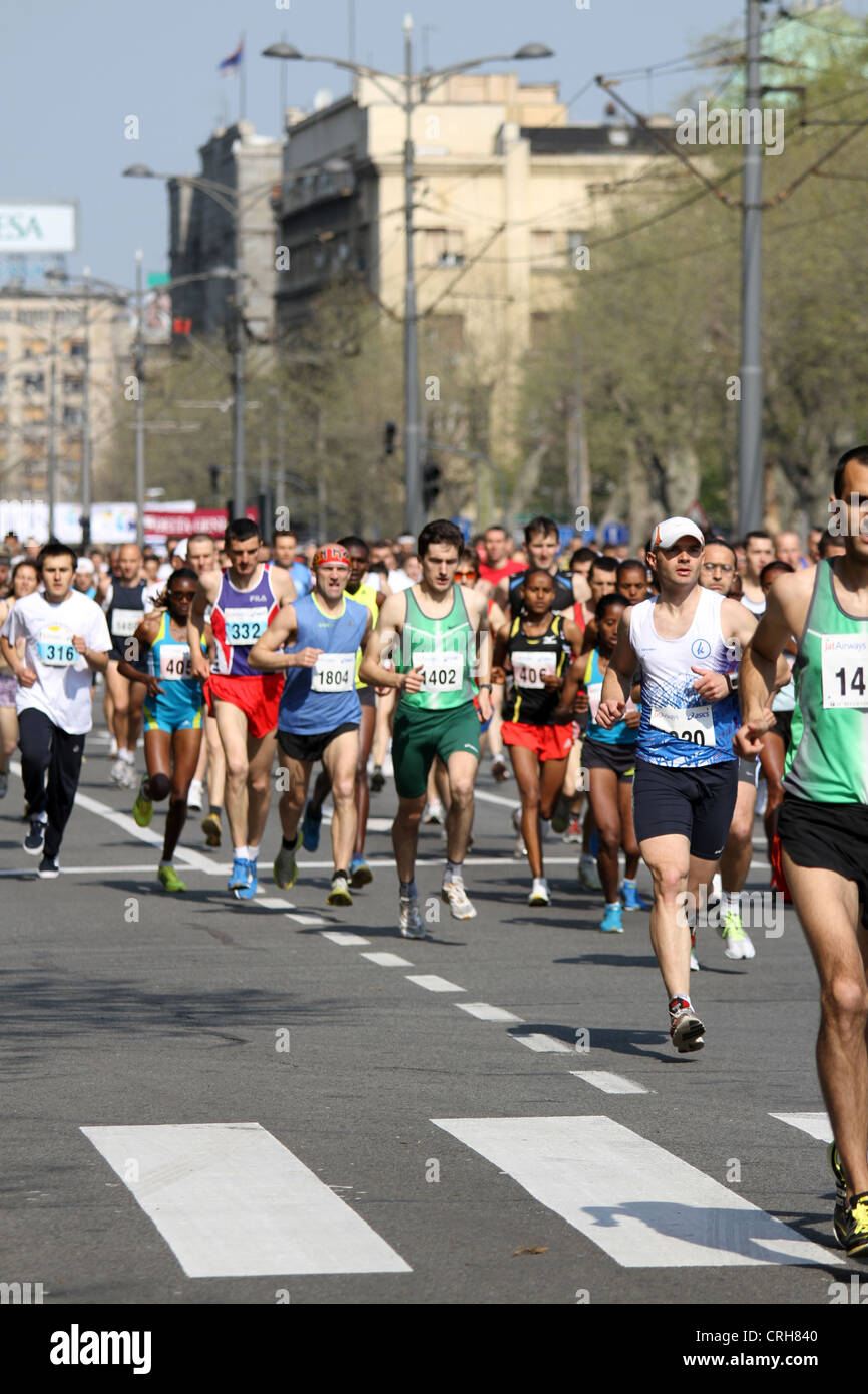 Belgrade marathon hi-res stock photography and images - Alamy