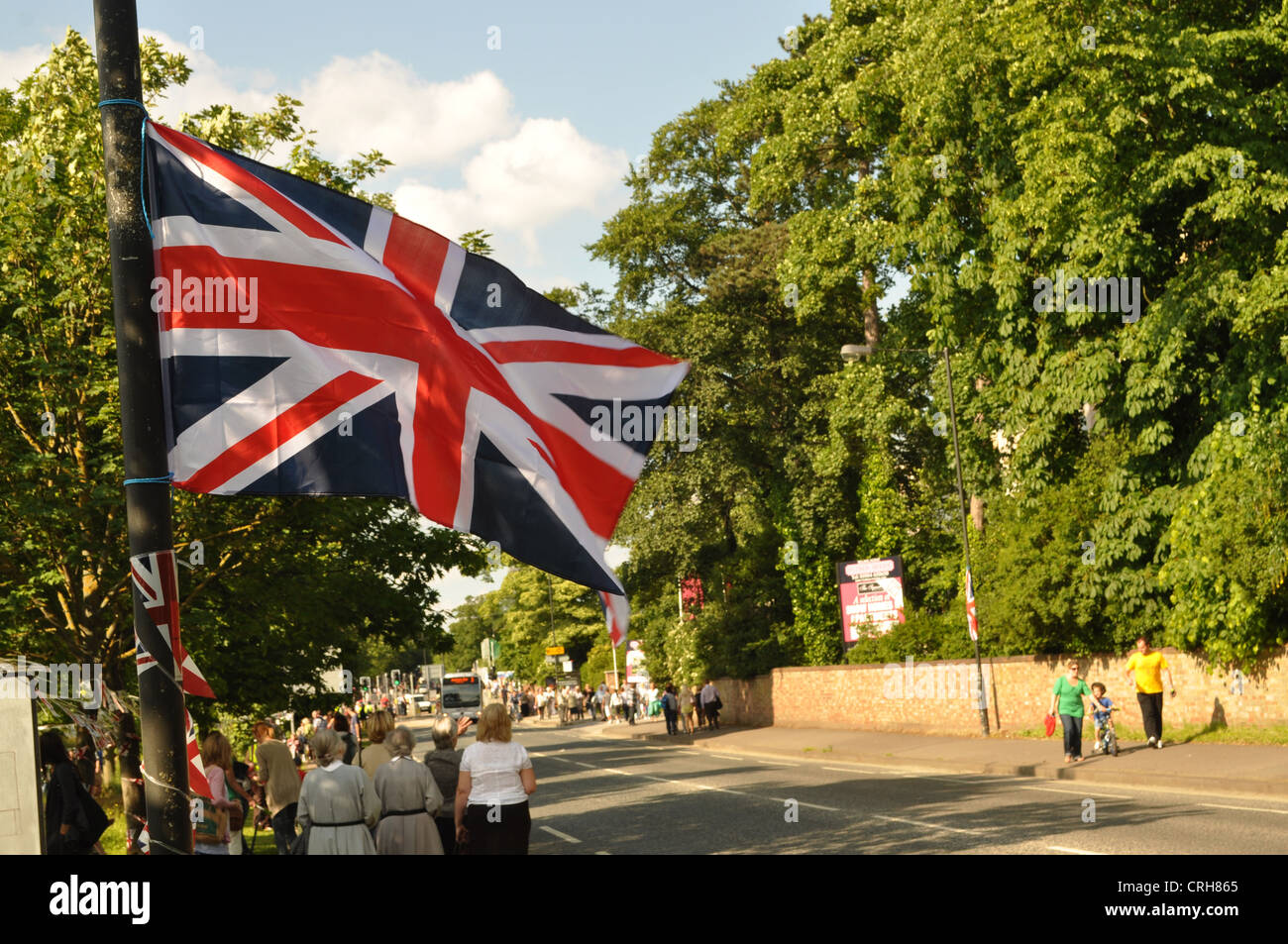 Union Jack diamond jubilee Stock Photo - Alamy