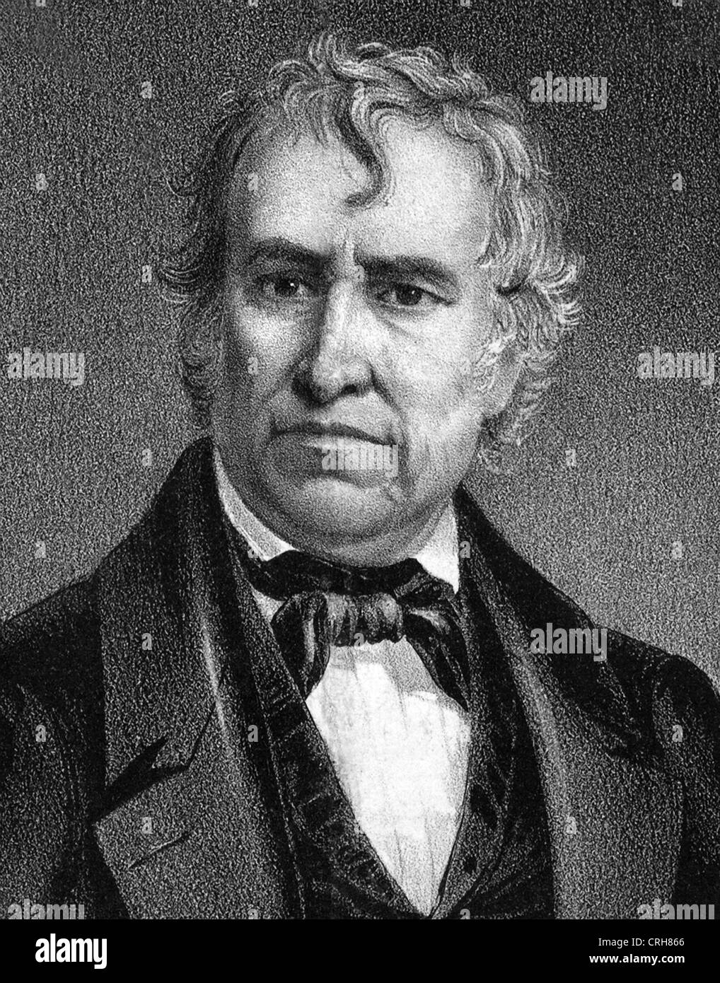Vintage portrait of Zachary Taylor Stock Photo - Alamy