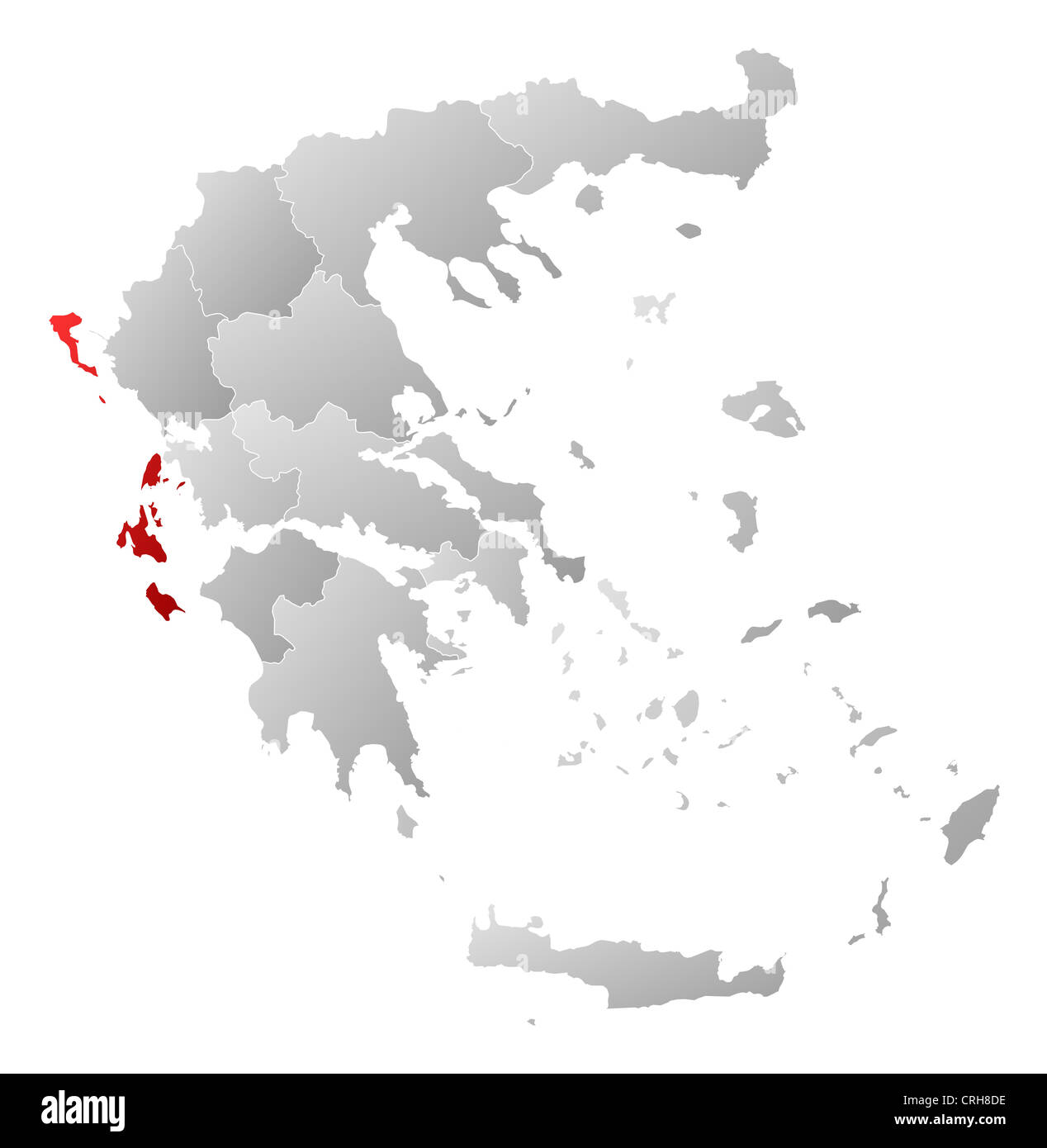 Greece islands maps hi-res stock photography and images - Alamy