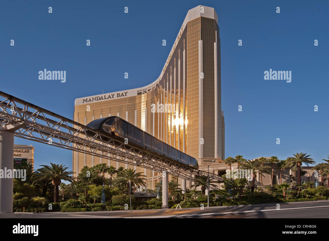 Vegas Strip Monorail High Resolution Stock Photography and Images - Alamy