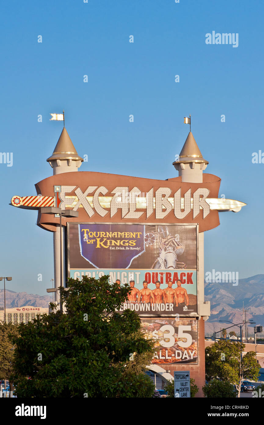 Excalibur Resort High Resolution Stock Photography and Images - Alamy