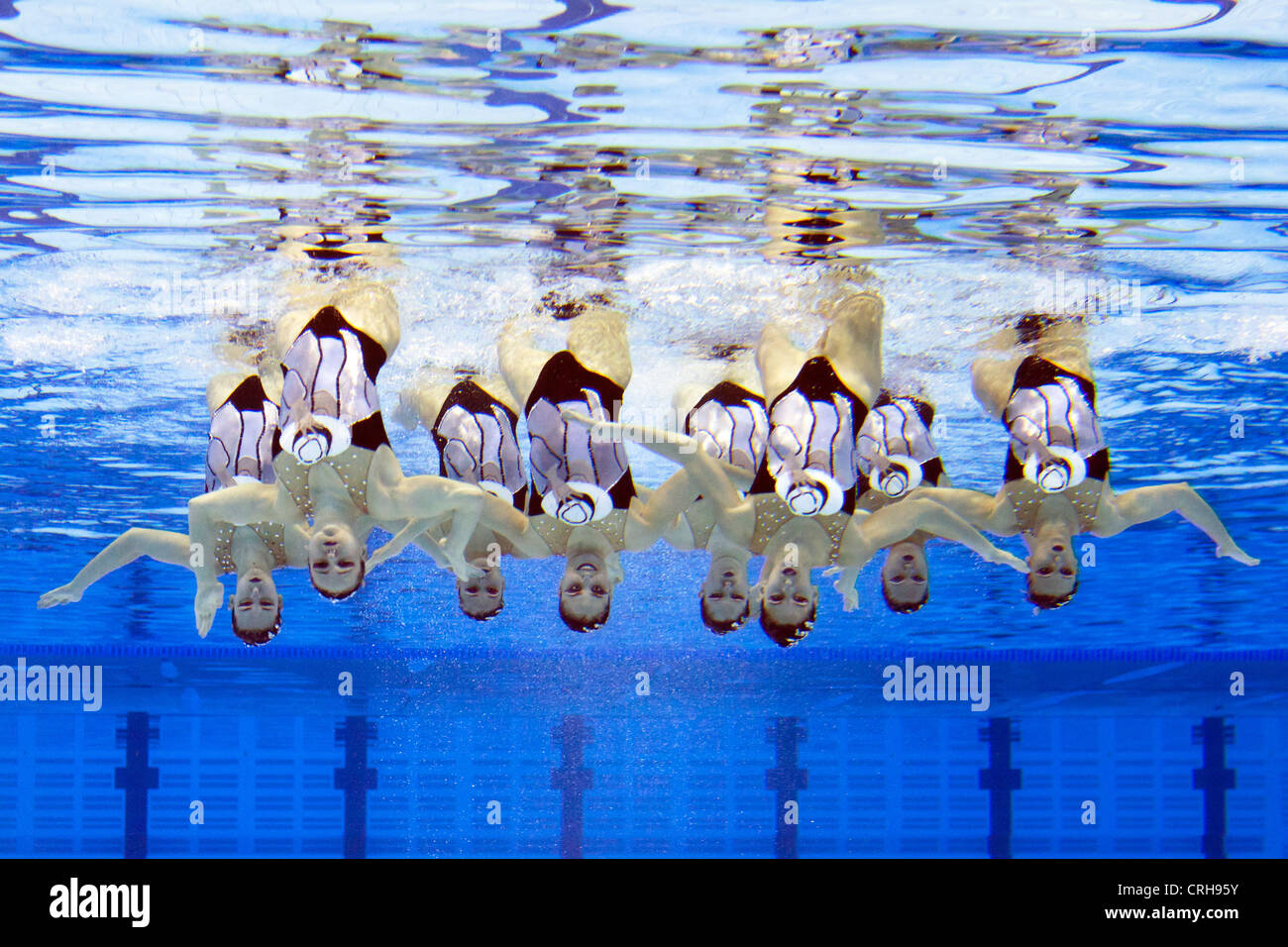 France synchronised swimming hi-res stock photography and images - Alamy