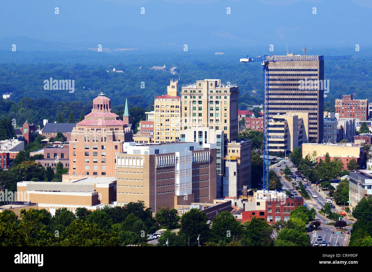 Downtown Asheville, North Carolina's Stock Photo - Alamy