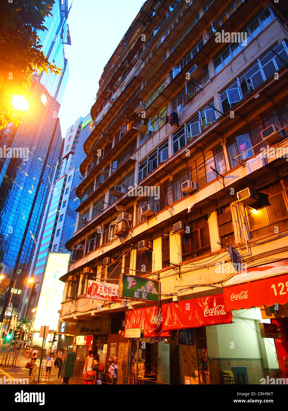 Old Building in Hong Kong Stock Photo - Alamy
