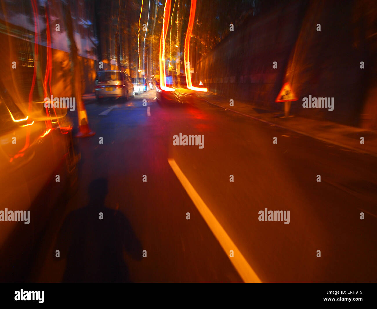 Urban sense at night Stock Photo - Alamy