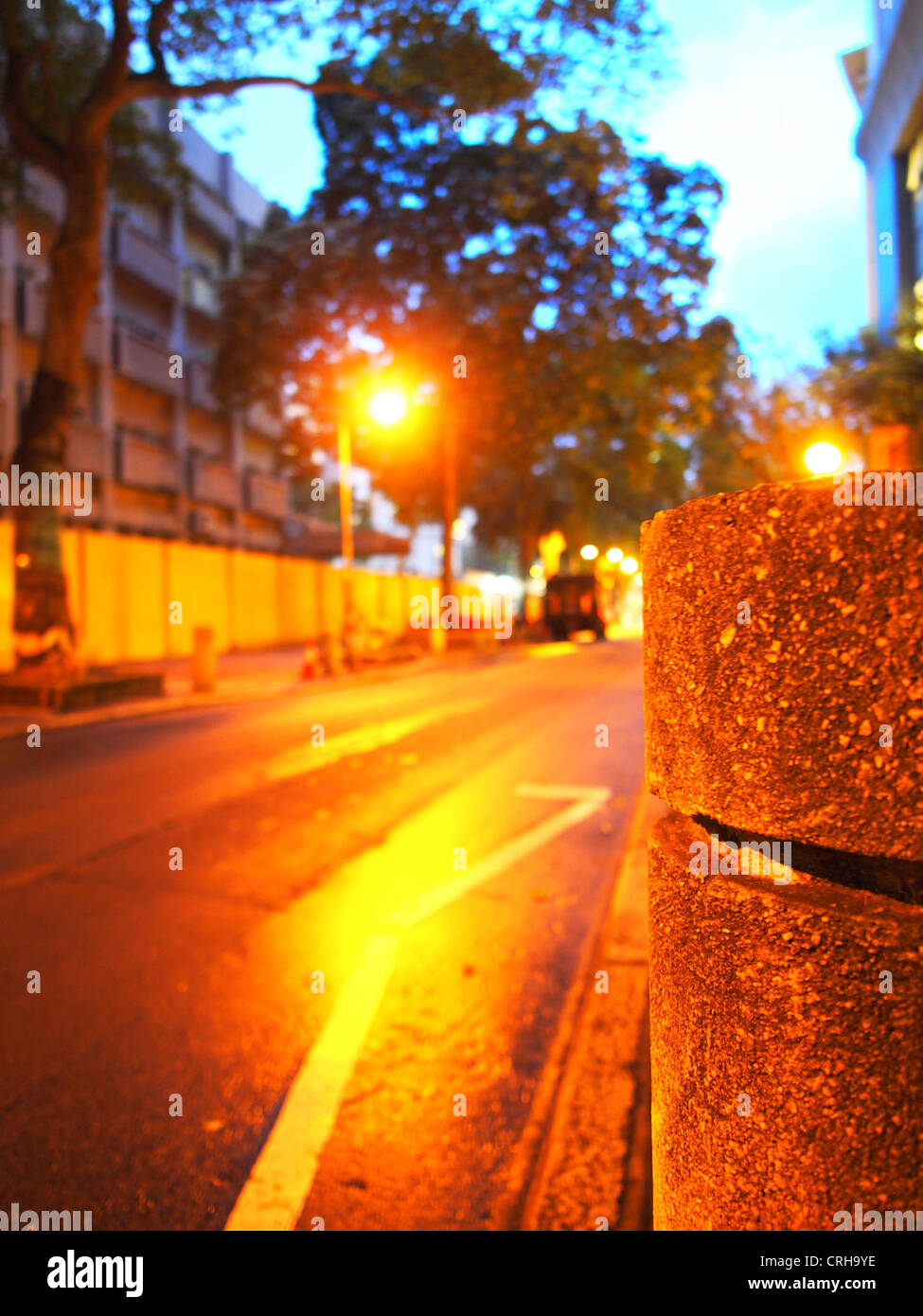 Urban sense at night Stock Photo - Alamy