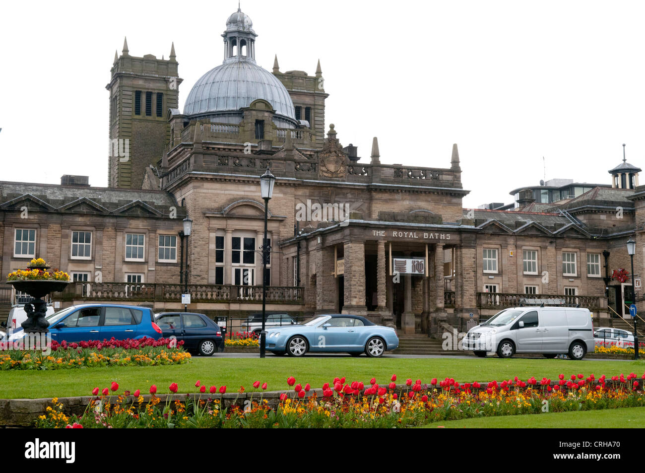 Harrogate spa baths building Stock Photo - Alamy