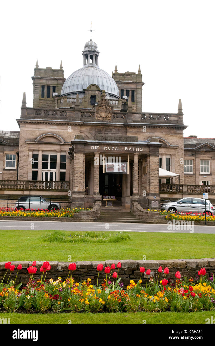 Harrogate spa baths building Stock Photo - Alamy