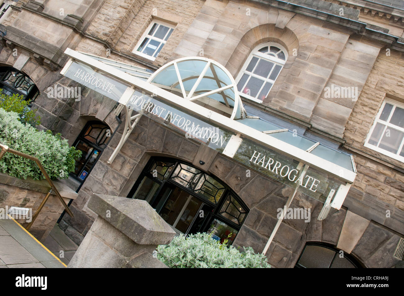 Harrogate spa baths building Stock Photo - Alamy