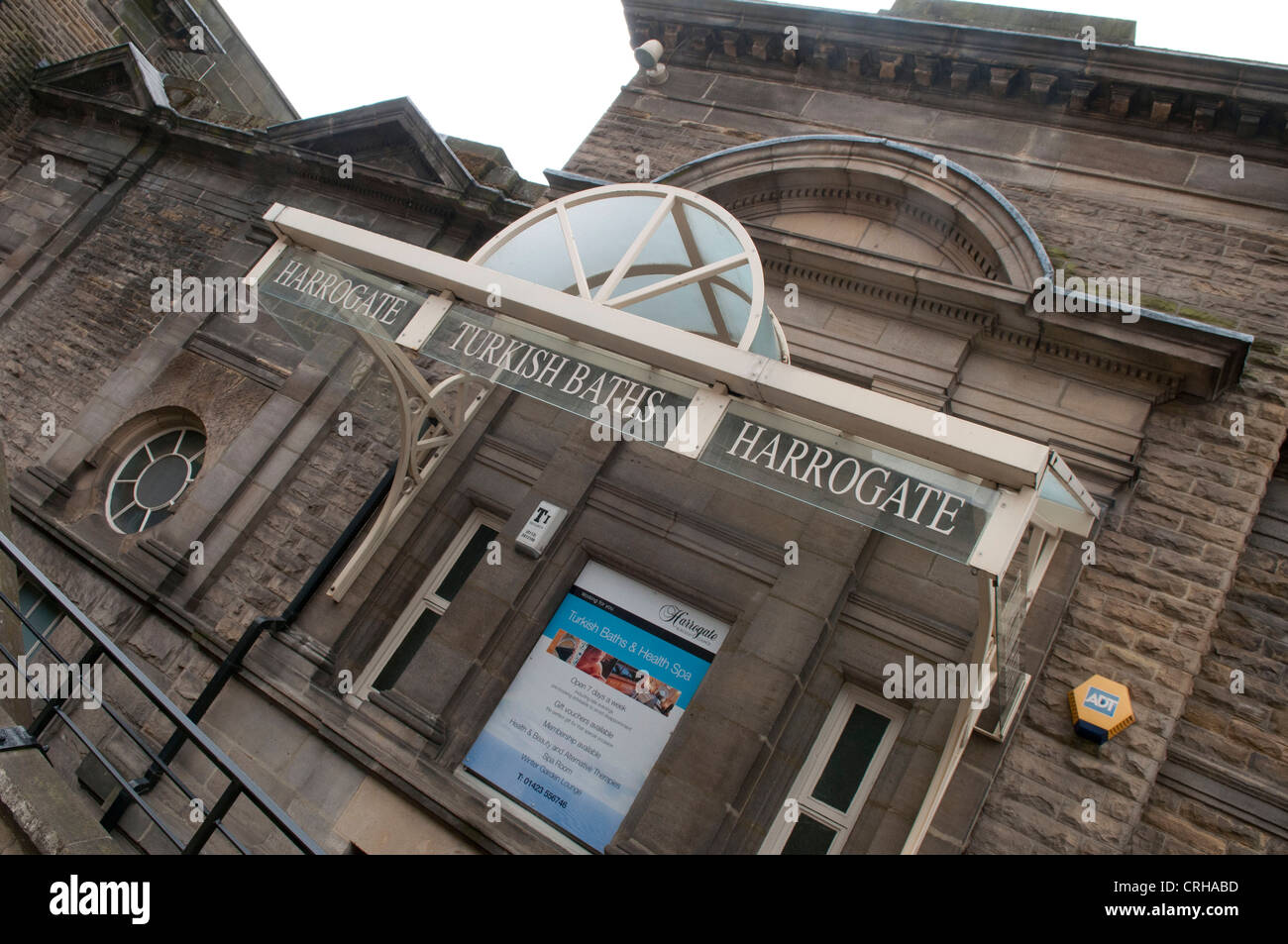 Harrogate spa baths building Stock Photo - Alamy