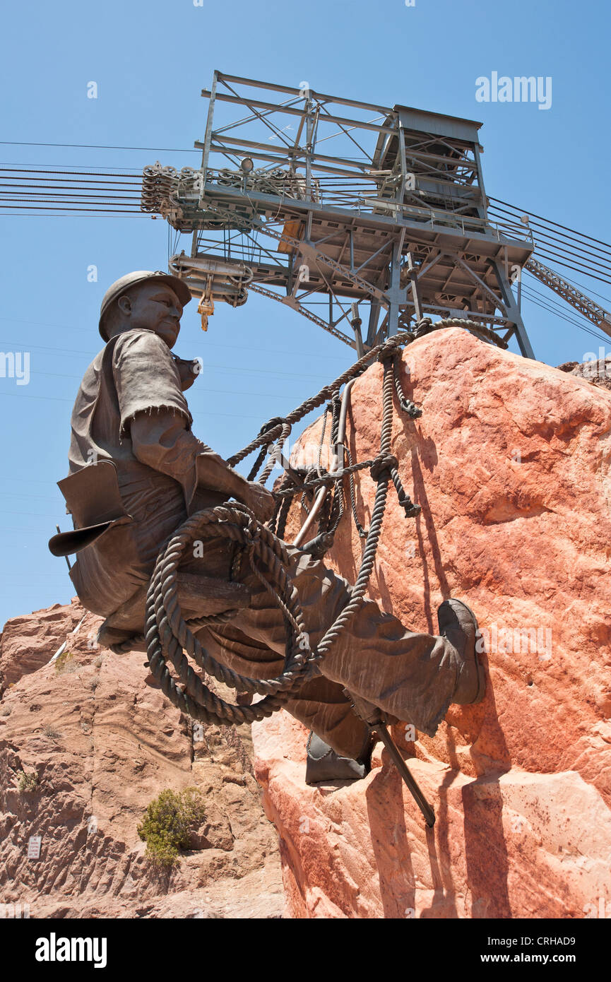 Hoover Dam Statue High Resolution Stock Photography and Images - Alamy