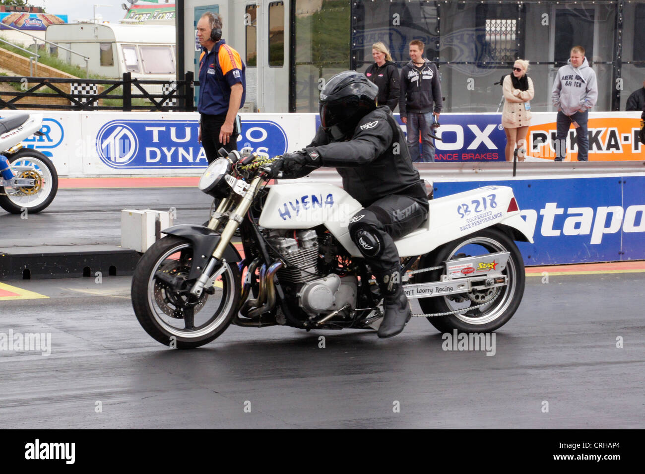 Santa Pod Drag Race Stock Photo - Alamy