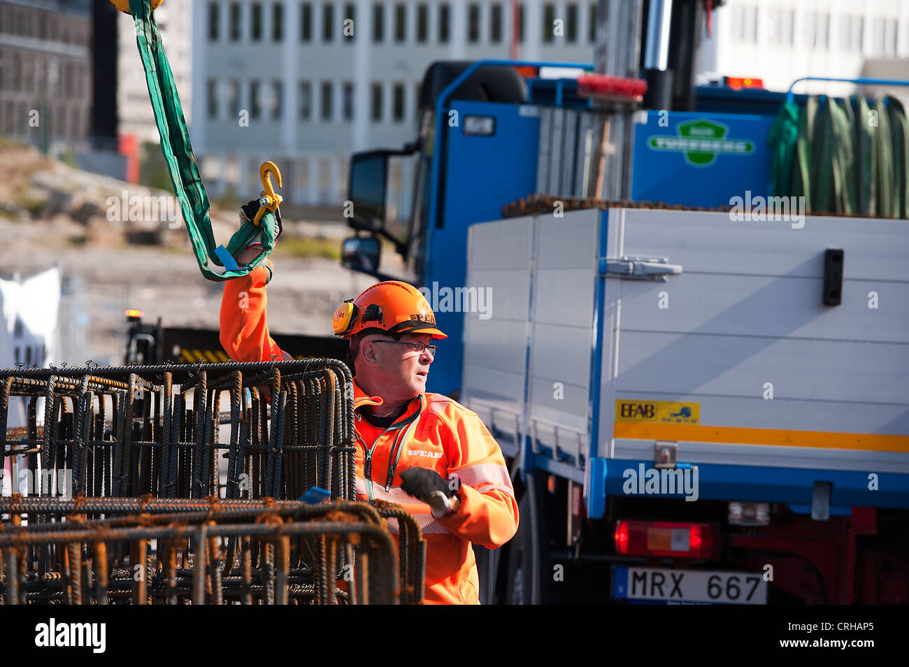 Worker unloading truck hi-res stock photography and images - Alamy
