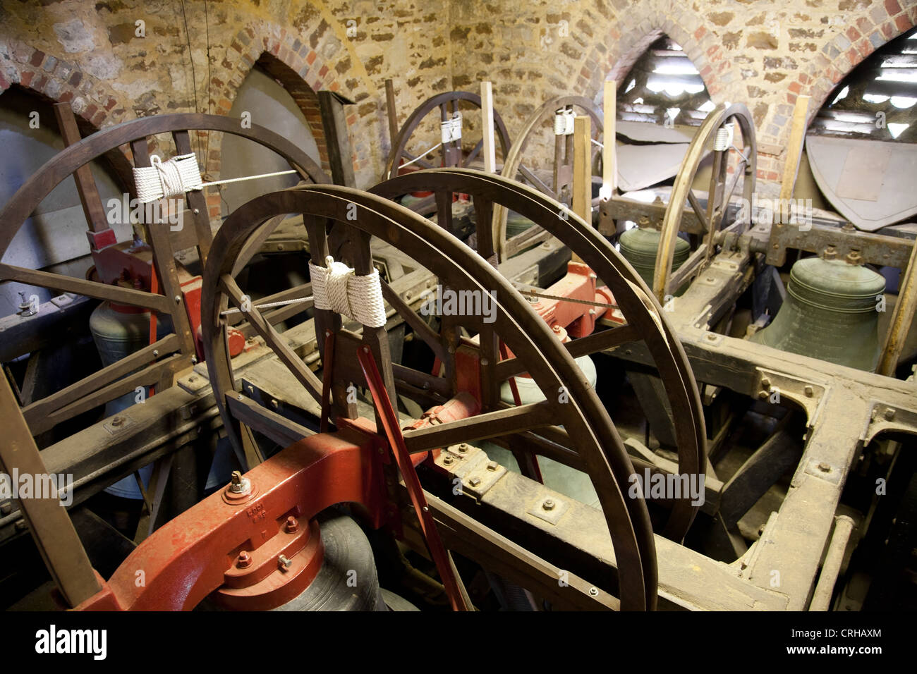 Inside bell tower hi-res stock photography and images - Alamy