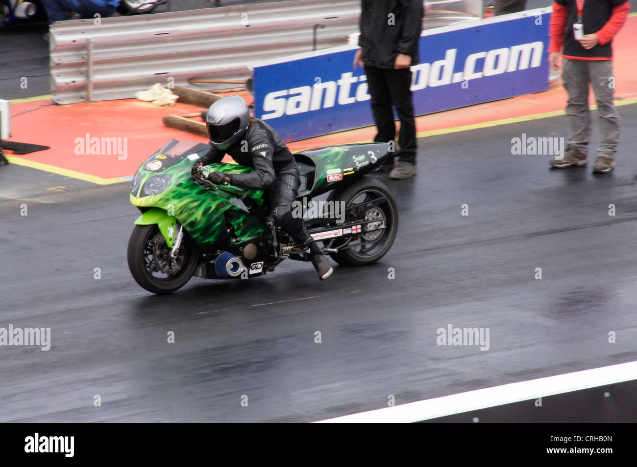Santa Pod Drag Race Stock Photo - Alamy
