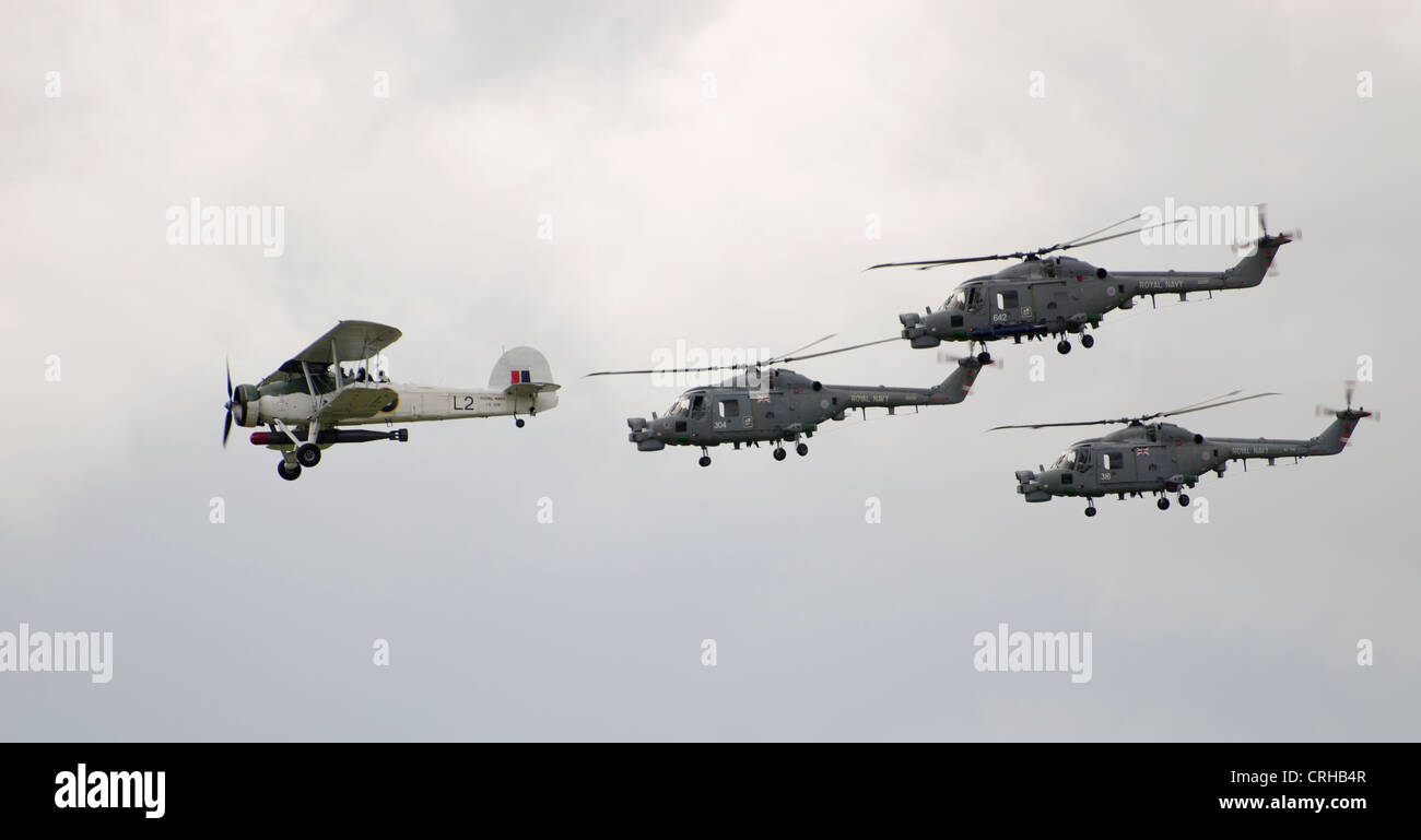 RNHF - Swordfish LS326 Lynx Mk7 Stock Photo - Alamy