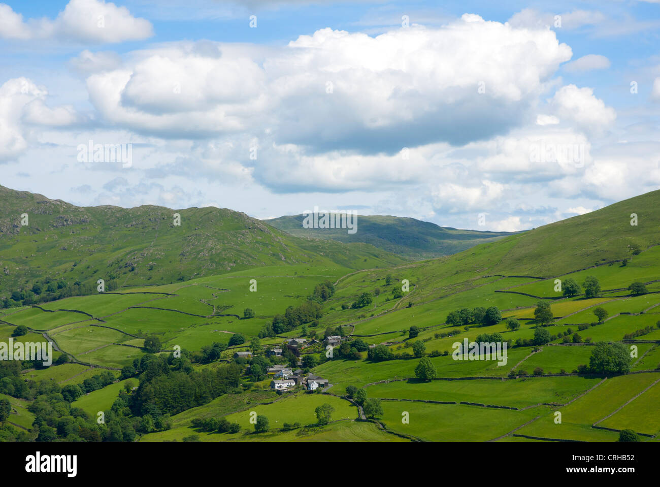 Kentmere valley, Lake District National Park, Cumbria, England UK Stock ...