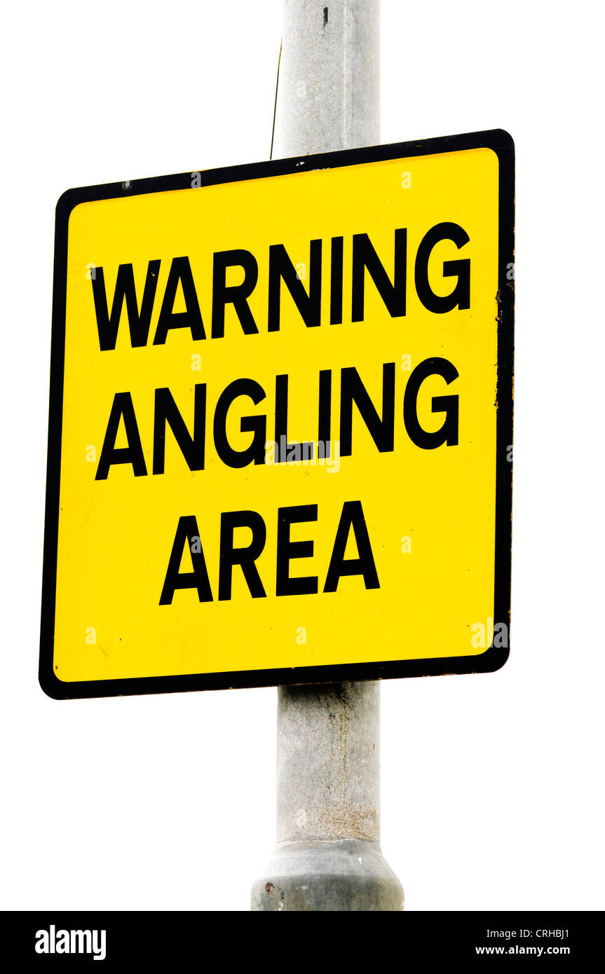 Danger warning sign harbour hi-res stock photography and images - Alamy