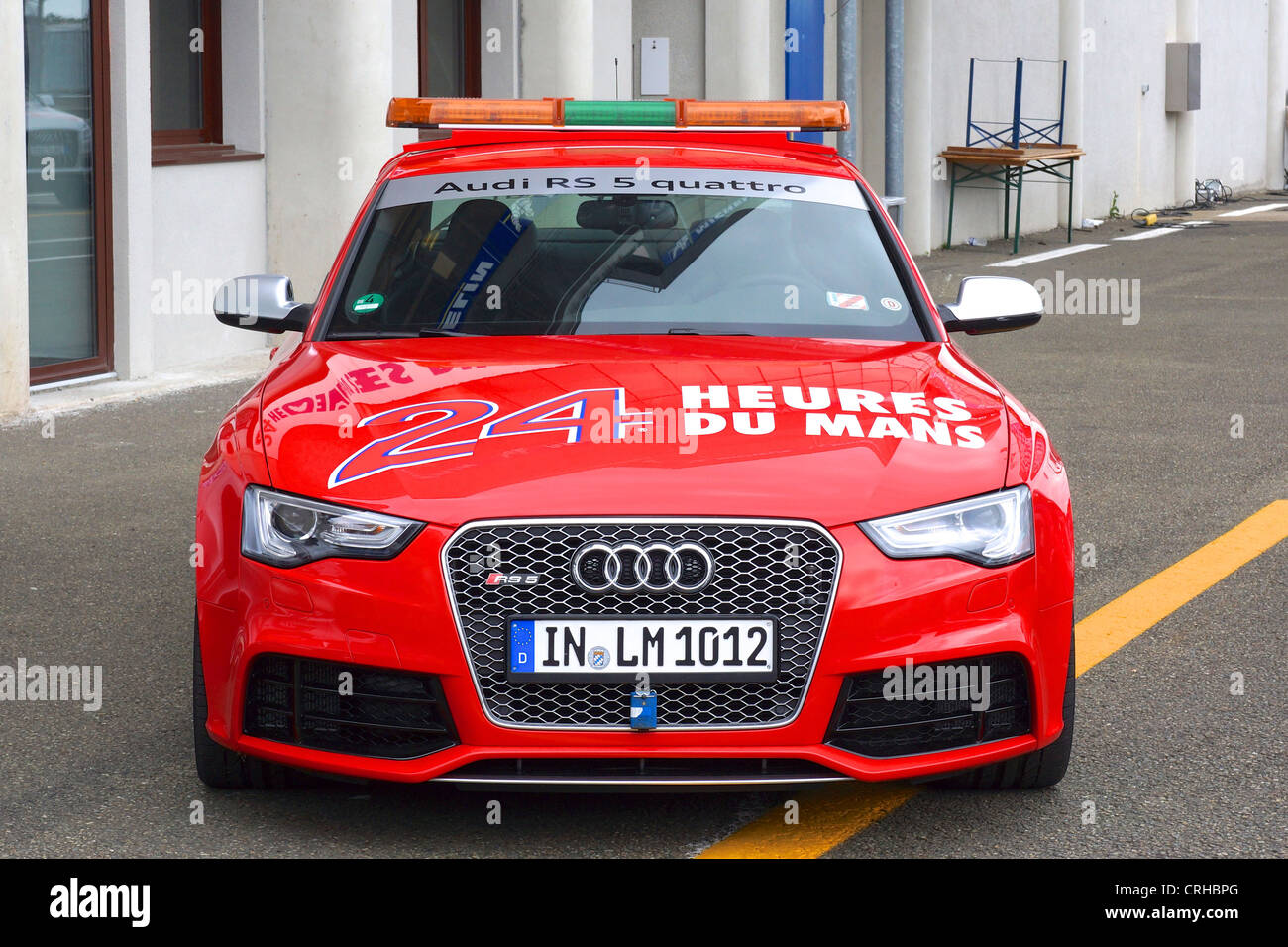 Audi RS 5 quattro Safety Car Stock Photo - Alamy