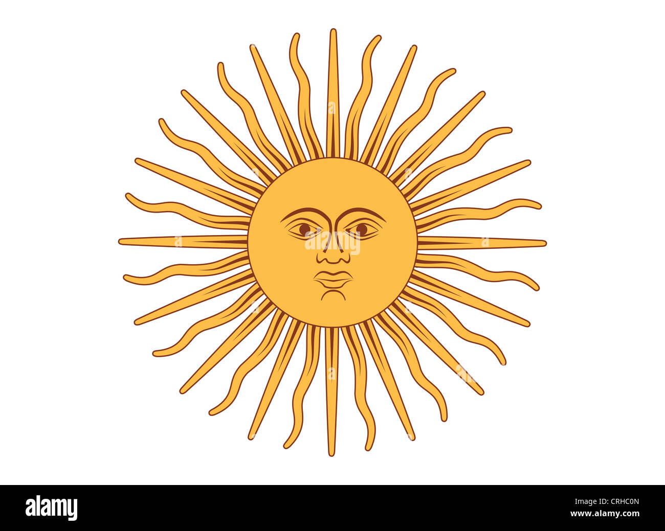 Inca sun god hi-res stock photography and images - Alamy