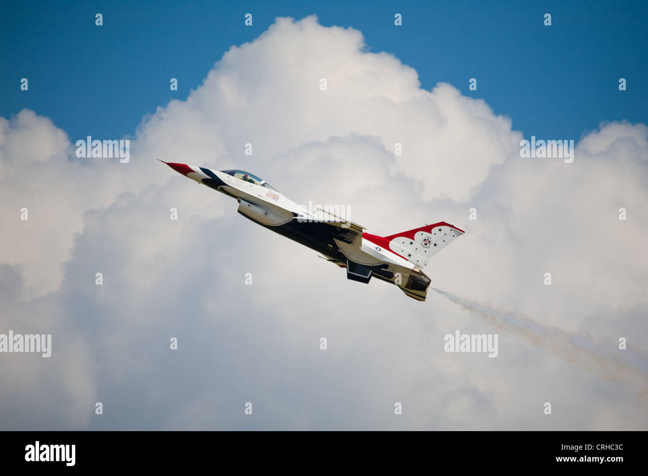T-Birds F-16 jet fighter Thunder Birds airplane air fest show ...