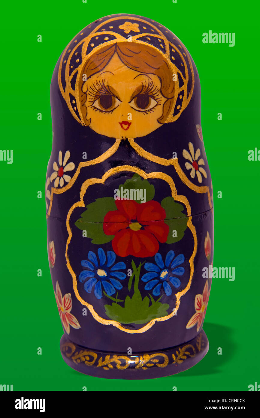 Russian Style matryoshka Doll from Bulgaria Stock Photo - Alamy