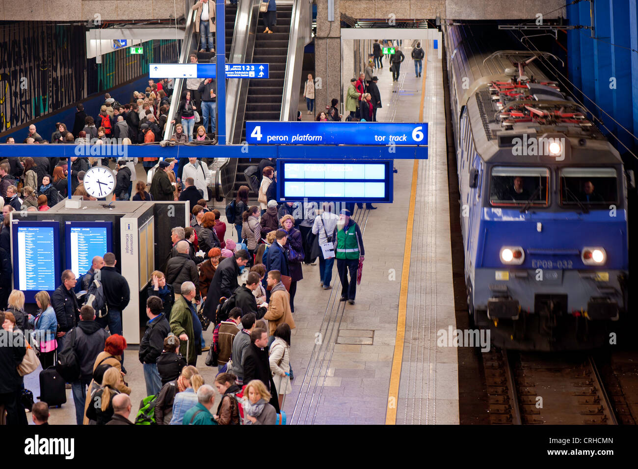 Central Station, Warsaw, Poland Stock Photo - Alamy