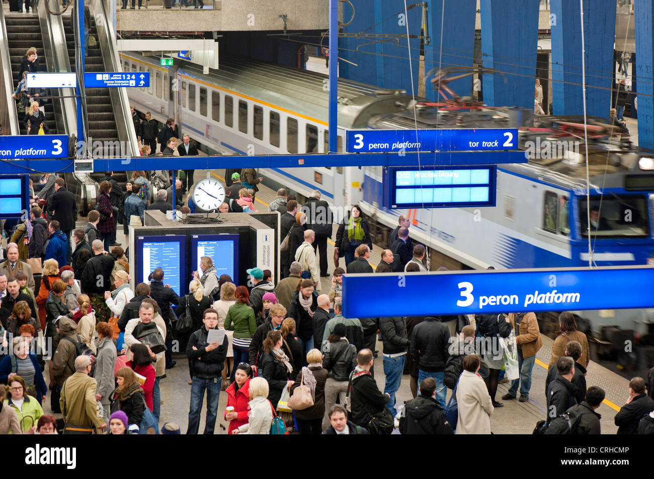 Central Station, Warsaw, Poland Stock Photo - Alamy