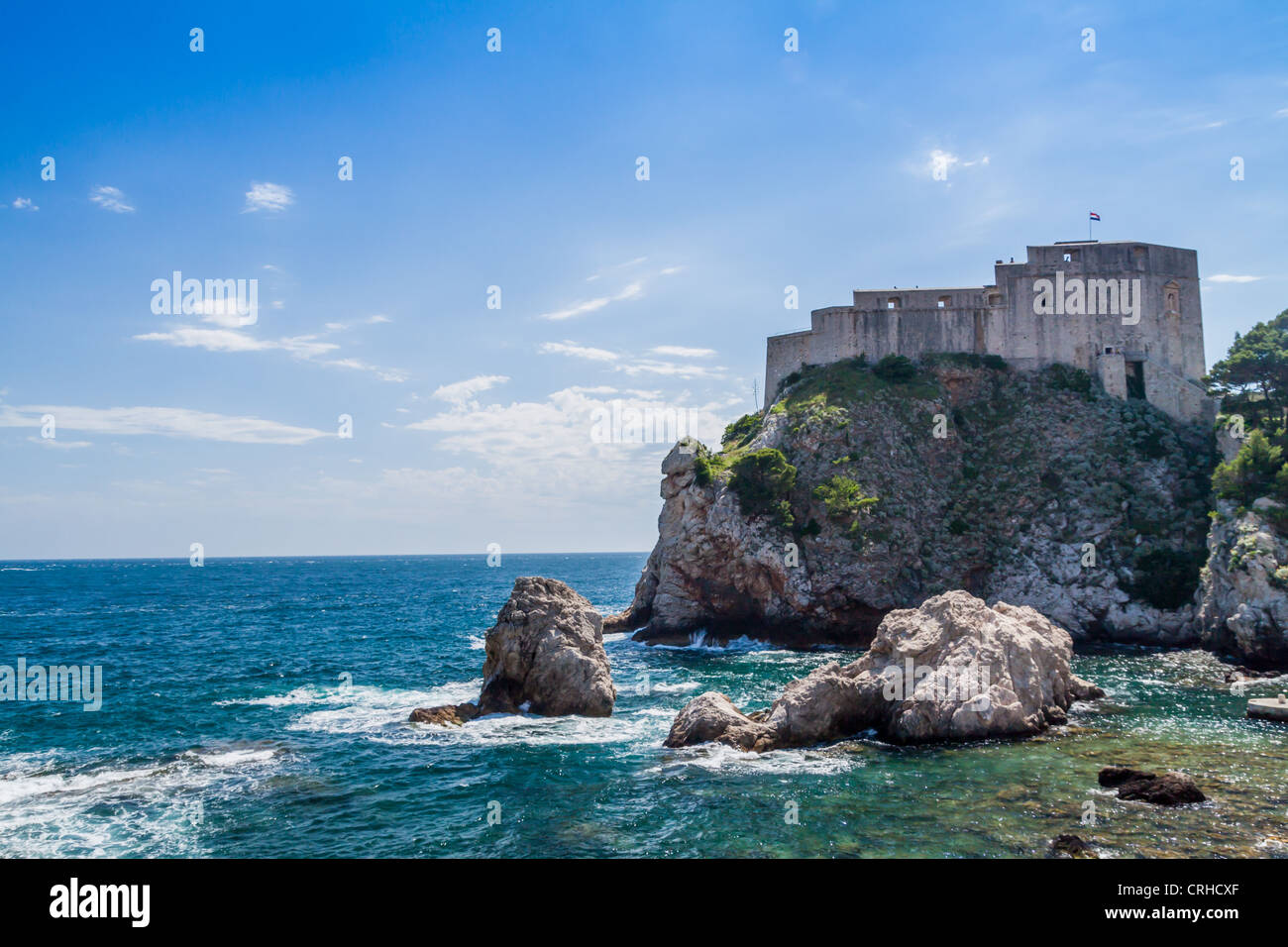 Fort Lovrijenac, Dubrovnik, Croatia Stock Photo - Alamy