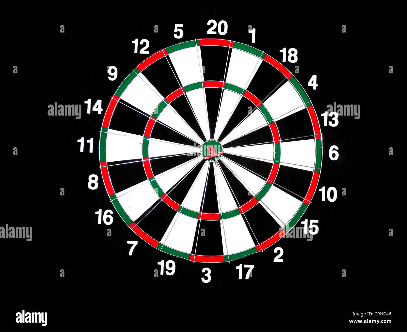 concept for hitting target, dart board with darts Stock Photo - Alamy