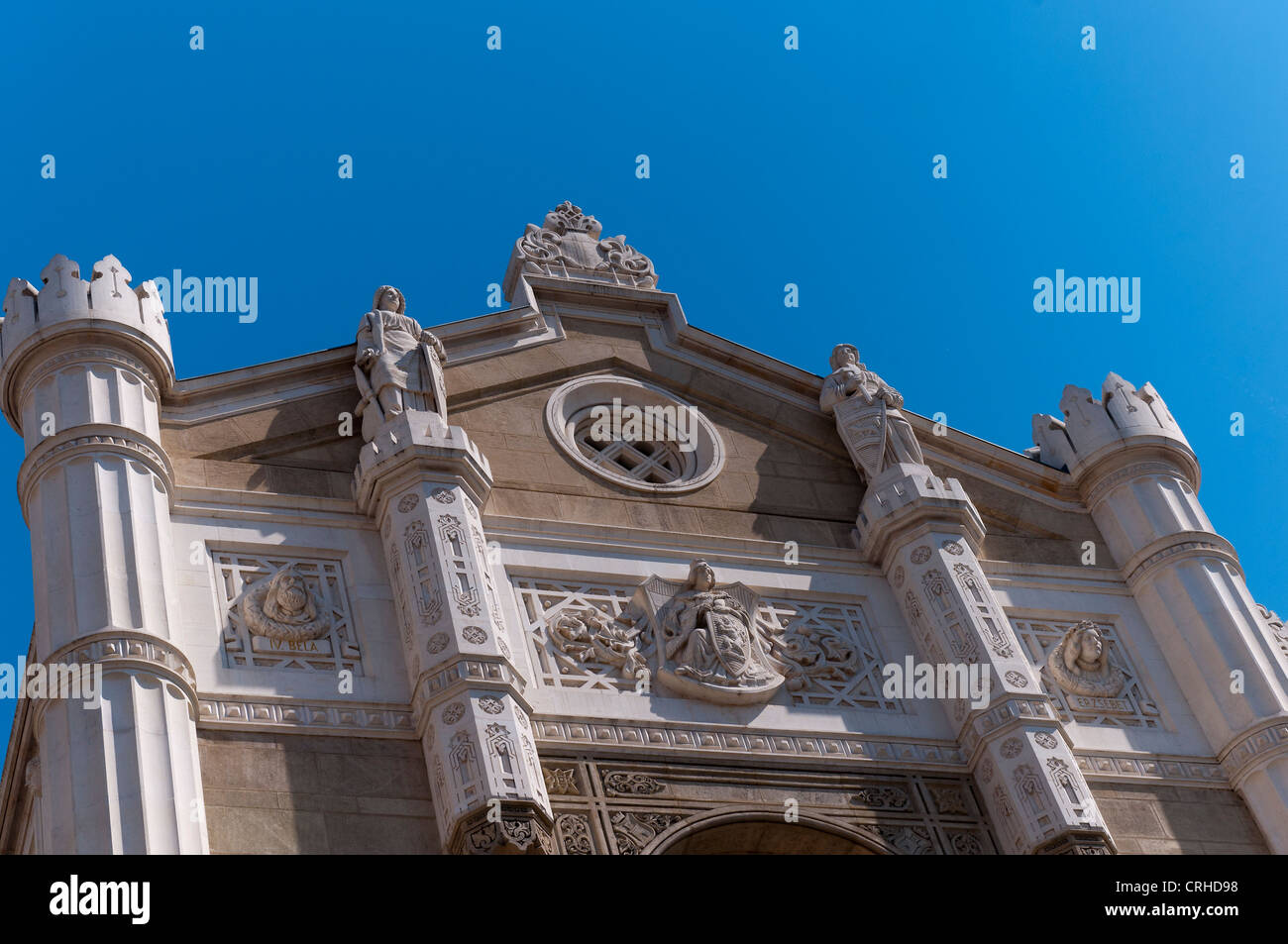 Ornate Facade of Concert Hall in Budapest Hungary Stock Photo - Alamy