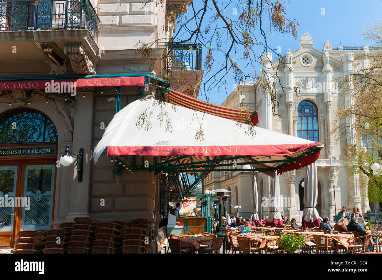 Ornate Facade of Concert Hall in Budapest Hungary Stock Photo - Alamy